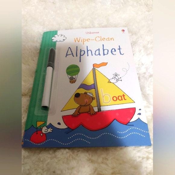 usborne | Toys | Nwt Usborne Alphabet Dry Eraser Wipe Off Book | Poshmark